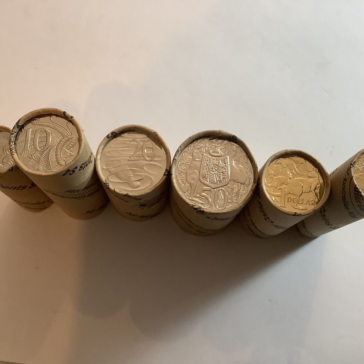 2017 RAM roll set. 5c, 10c, 20c, 50c, $1, $2 – Ensleigh Coins