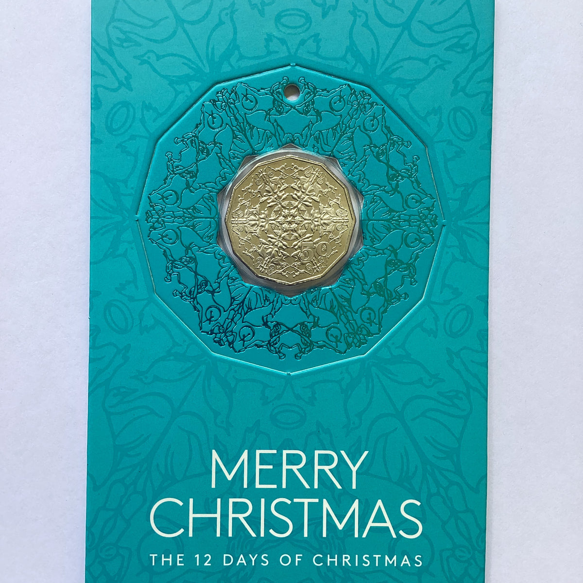 2019 50c Merry Christmas Uncirculated Coin. Random Colour. – Ensleigh Coins