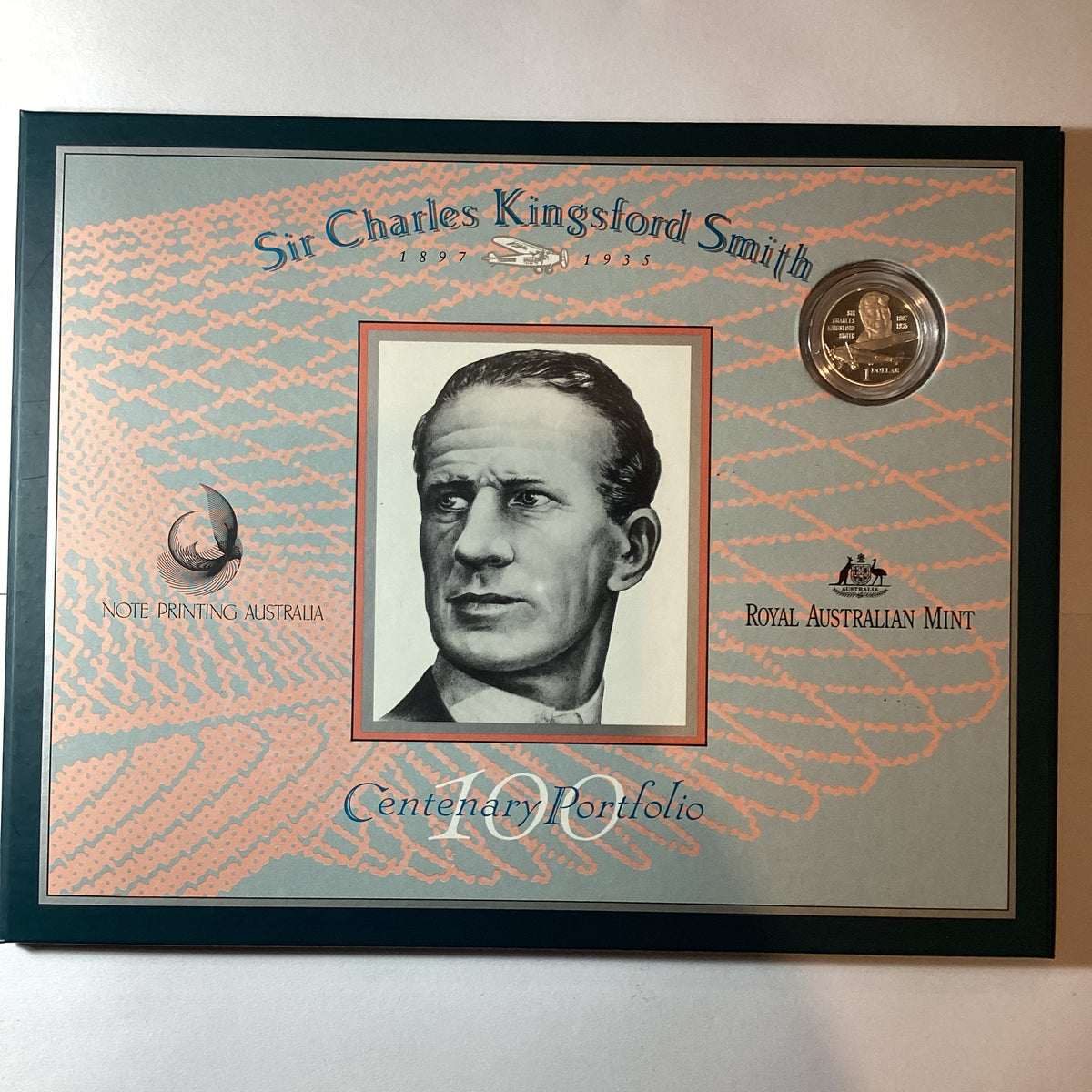 1997 $1 Coin and $20 Paper Decimal Banknote Portfolio. Sir Charles Kin ...