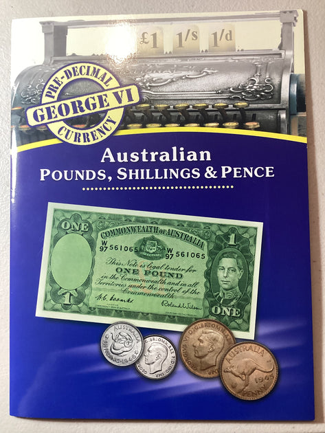 2011 Australian Pounds, Shillings & Pence Folder Downies | Ensleigh Coins