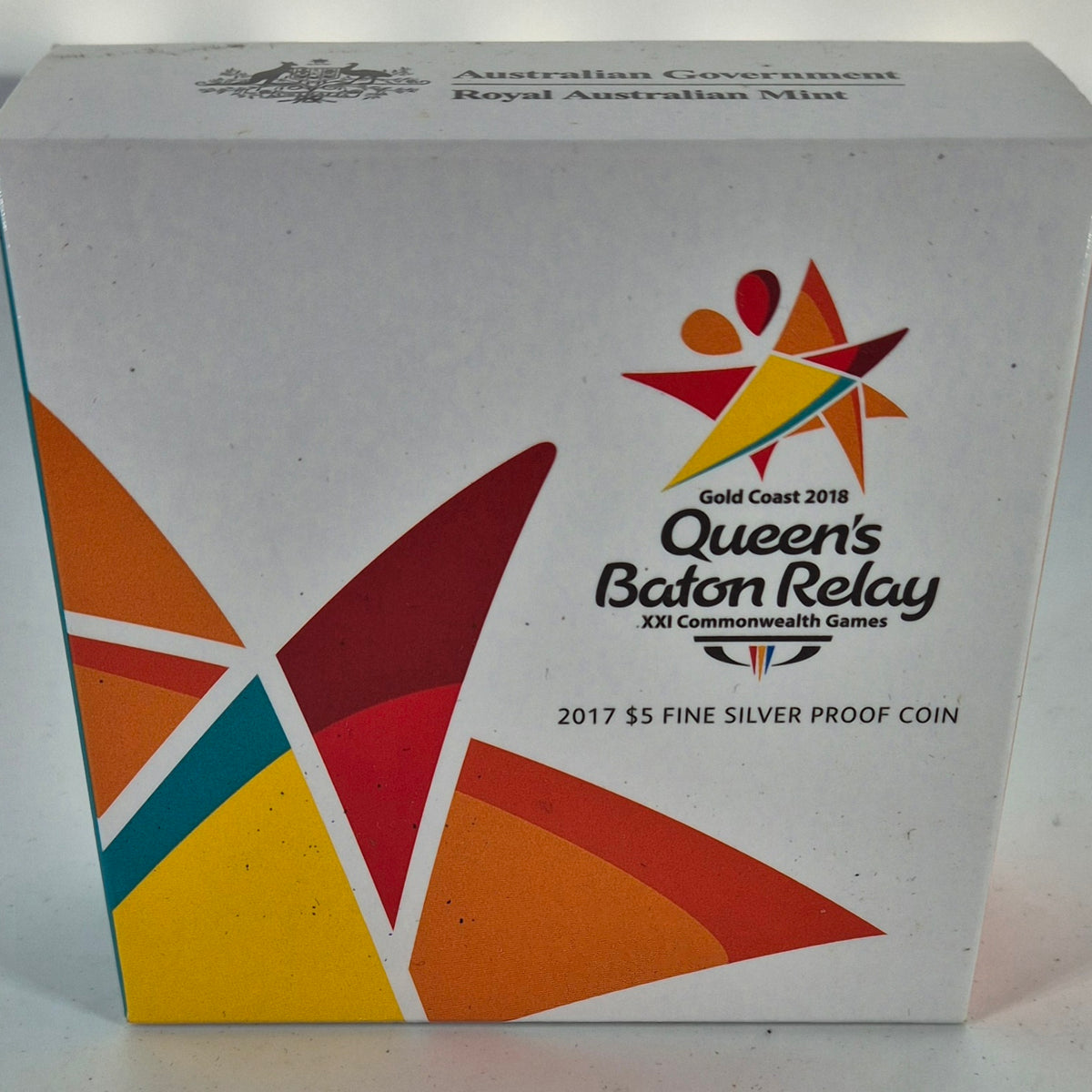 2017 Queen’s Baton Relay $5 Silver Proof Coin – 2018 Gold Coast Common ...