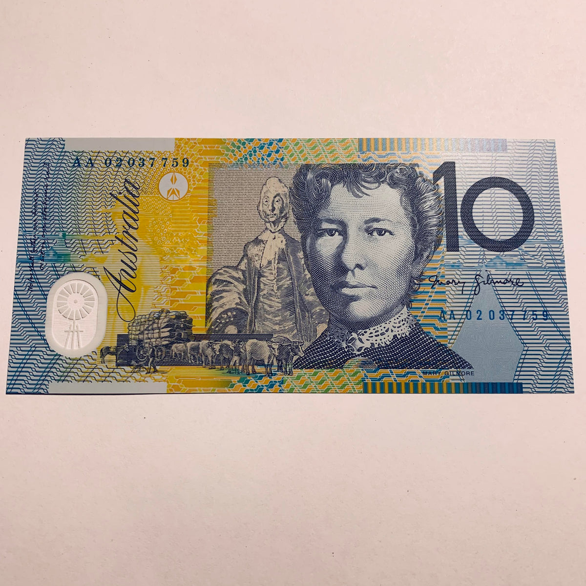 2002 $10 First Prefix Banknote. Uncirculated. R320aF – Ensleigh Coins