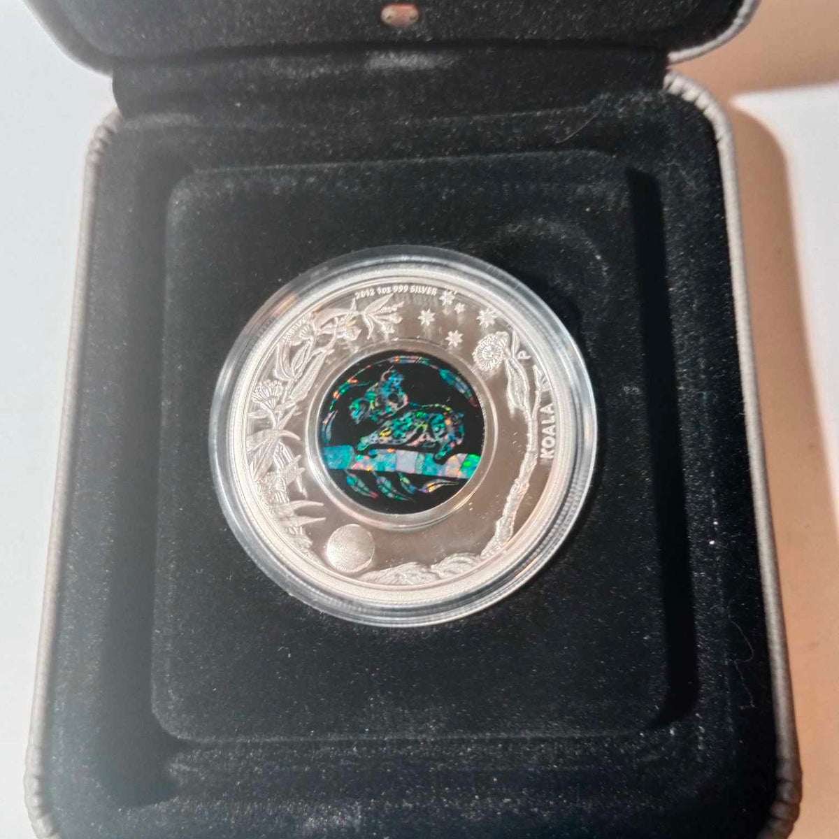 2012 $1 1oz Silver Proof Coin. Australian Opal Series. Koala ...
