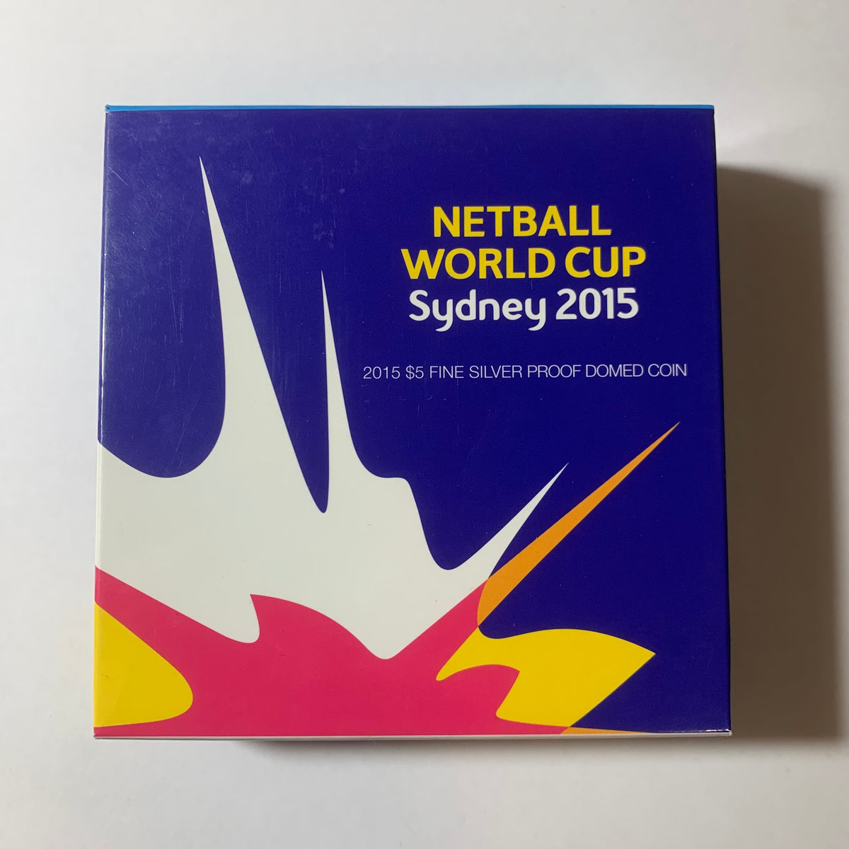 2015 $5 1oz Silver Proof Coin. Netball World Cup. Sydney. – Ensleigh Coins