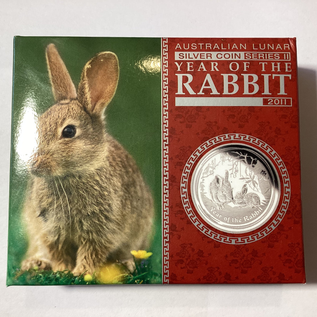 2011 Australian Lunar Silver Coin Series III. Year of the Rabbit. 1oz ...