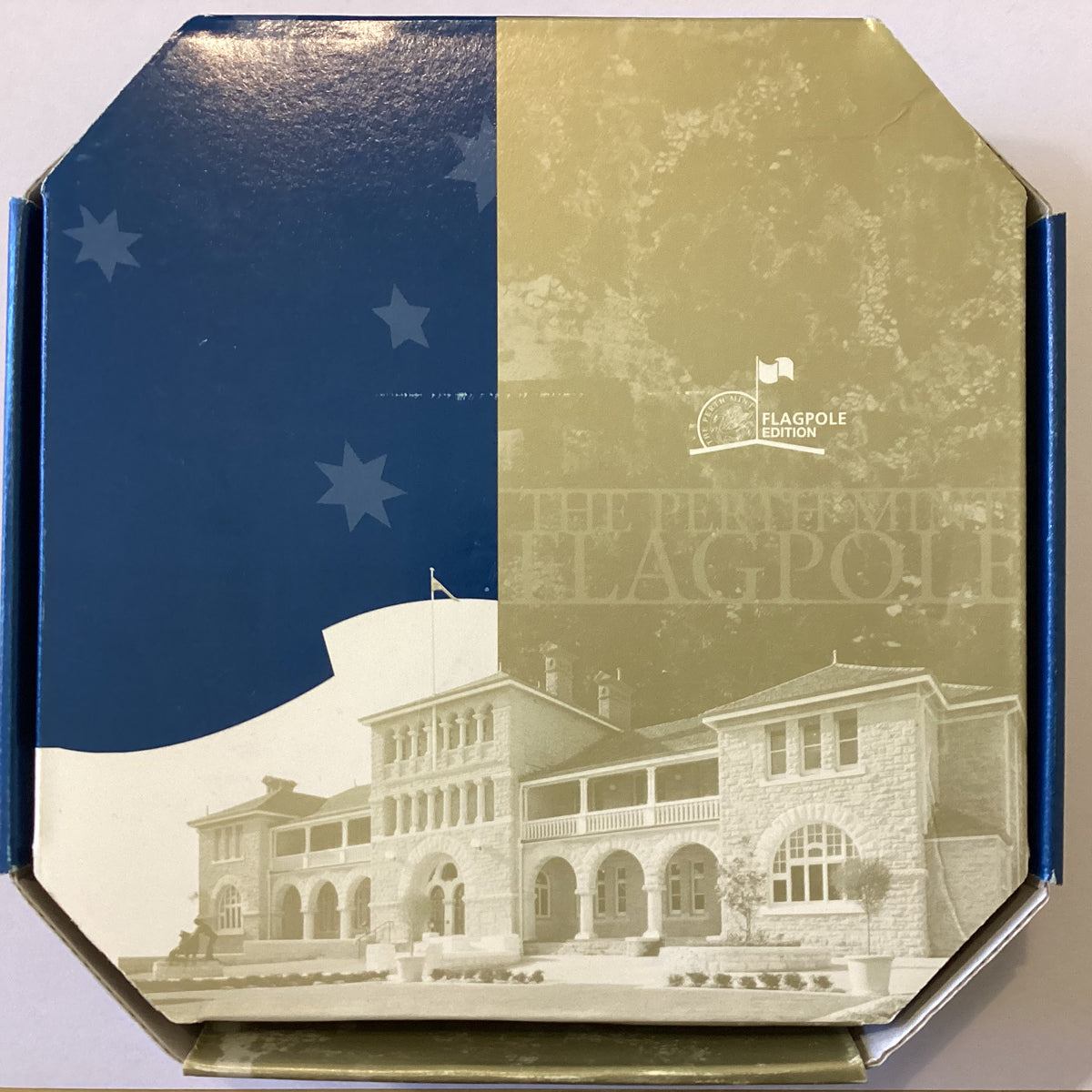 2003 Perth Mint. Flagpole Edition. 1901 P Sovereign and 2003 Proof 1/4 ...