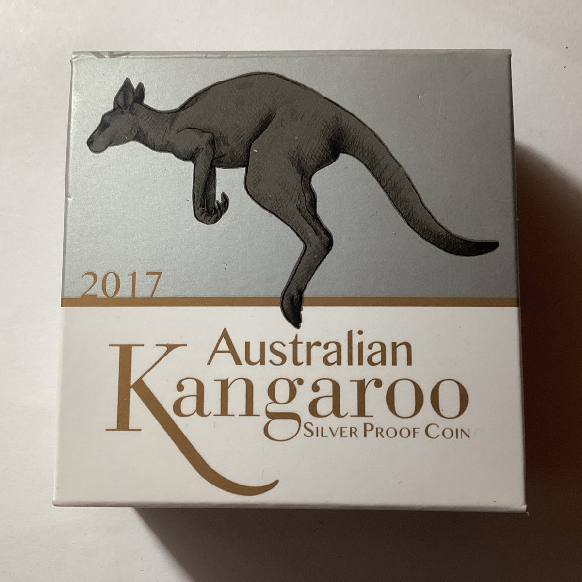 2017 25c 1/4 Ounce Silver Proof Coin. Australian Kangaroo. – Ensleigh Coins