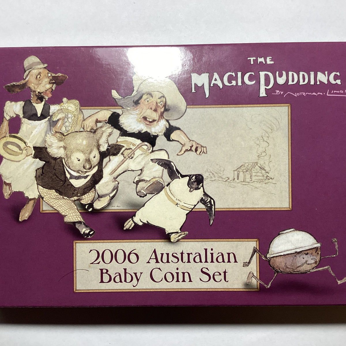 2006 Australian Proof Baby Coin Set. The Magic Pudding. – Ensleigh Coins