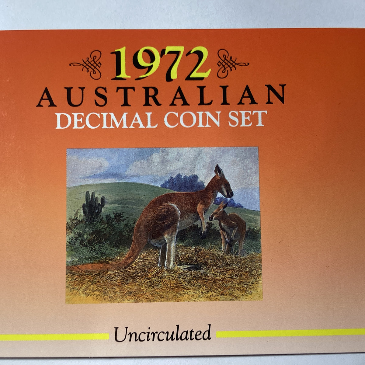 1972 Australian Uncirculated Coin Set. Sherwood. – Ensleigh Coins