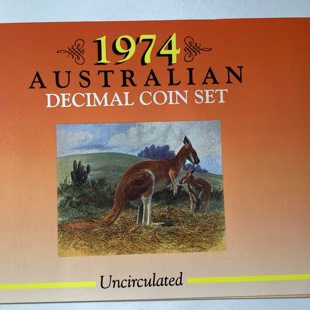 1974 Australian Uncirculated Coin Set. Sherwood. – Ensleigh Coins