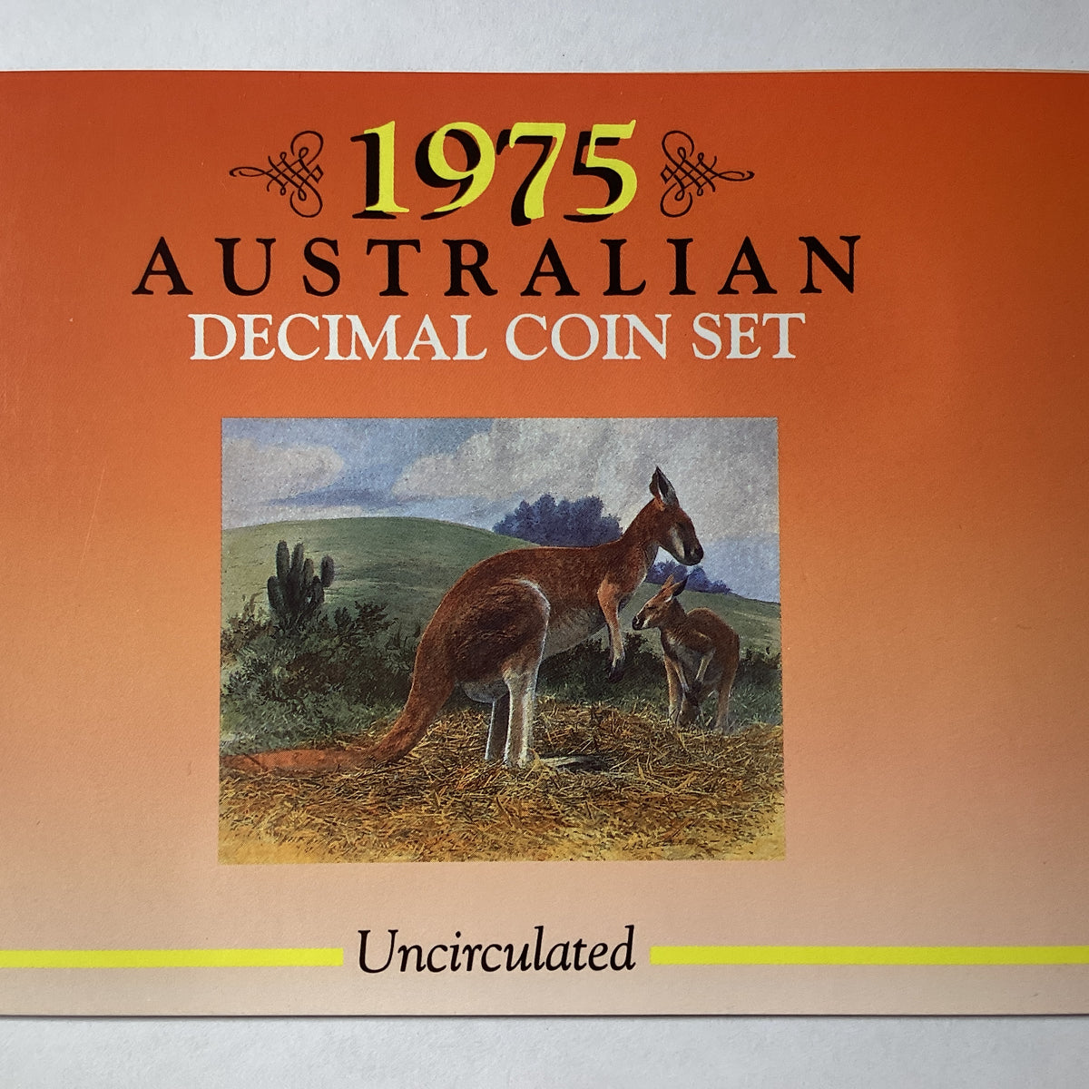 1975 Australian Uncirculated Coin Set. Sherwood. – Ensleigh Coins