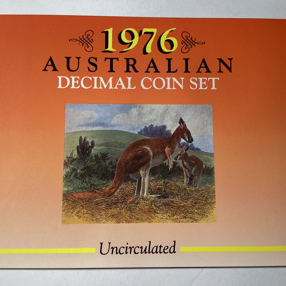 1976 Australian Uncirculated Coin Set. Sherwood. – Ensleigh Coins