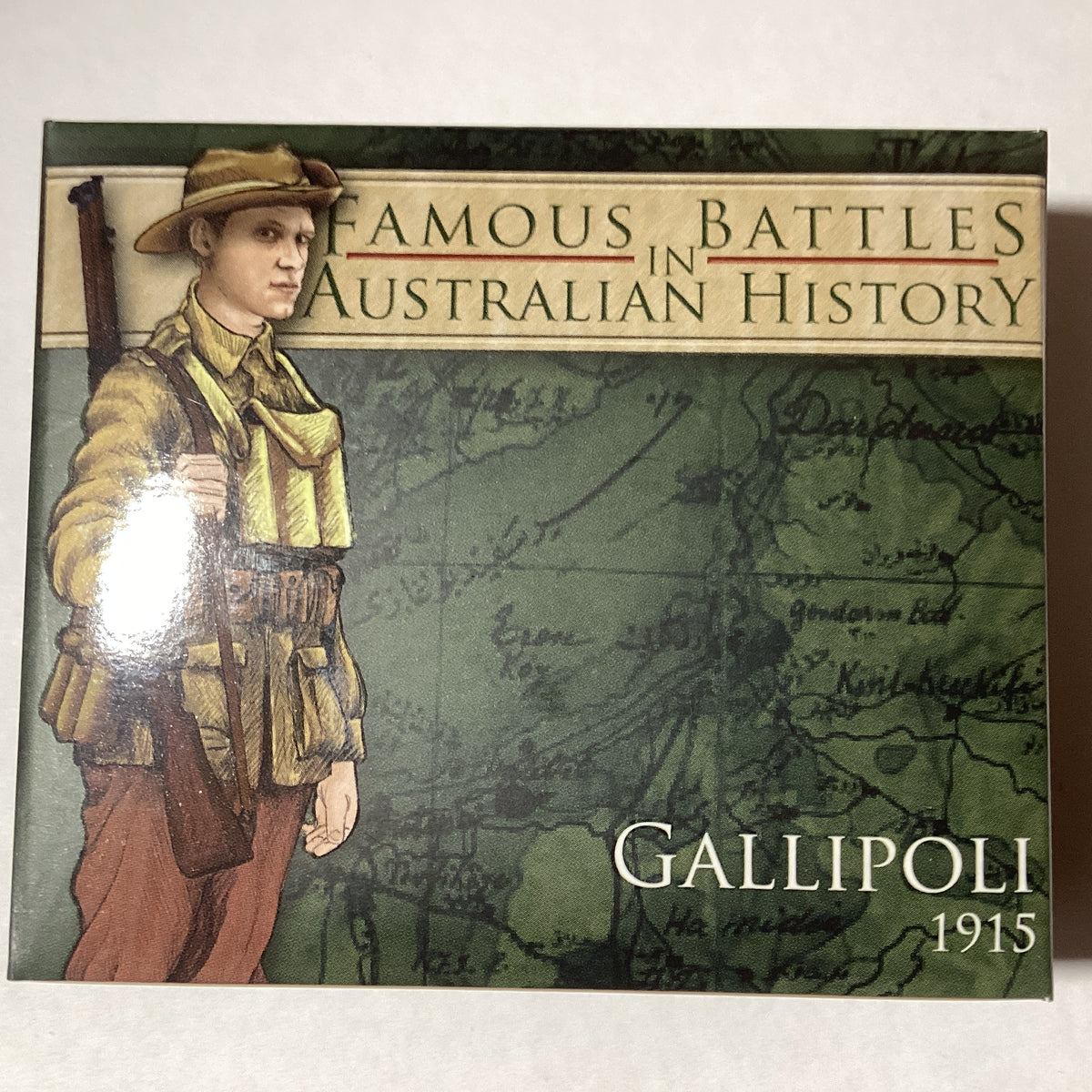 2011 $1 Famous Battles in Australian History. Gallipoli. 1oz Silver Pr ...