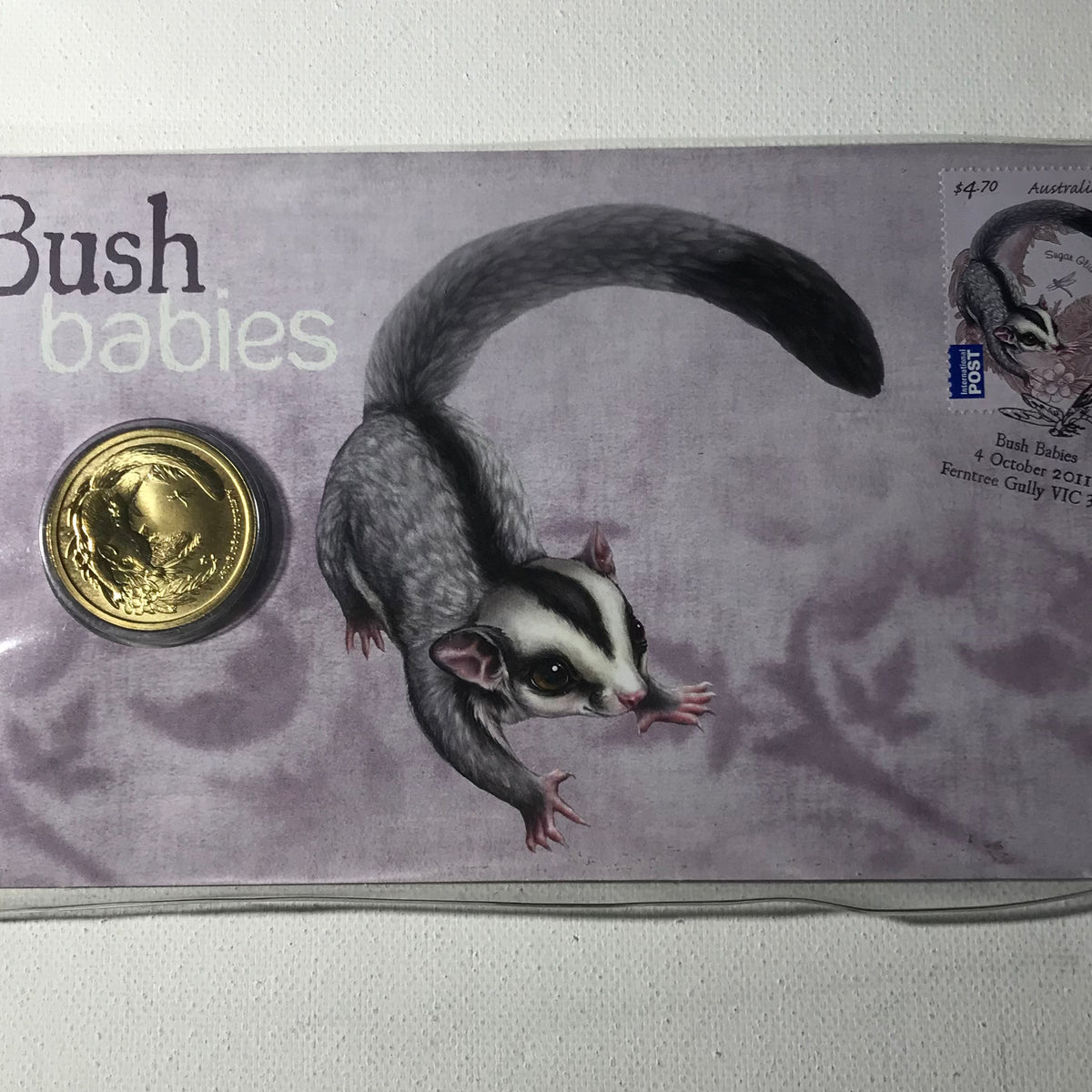 2011 $1 PNC Bush Babies Sugar Glider – Ensleigh Coins