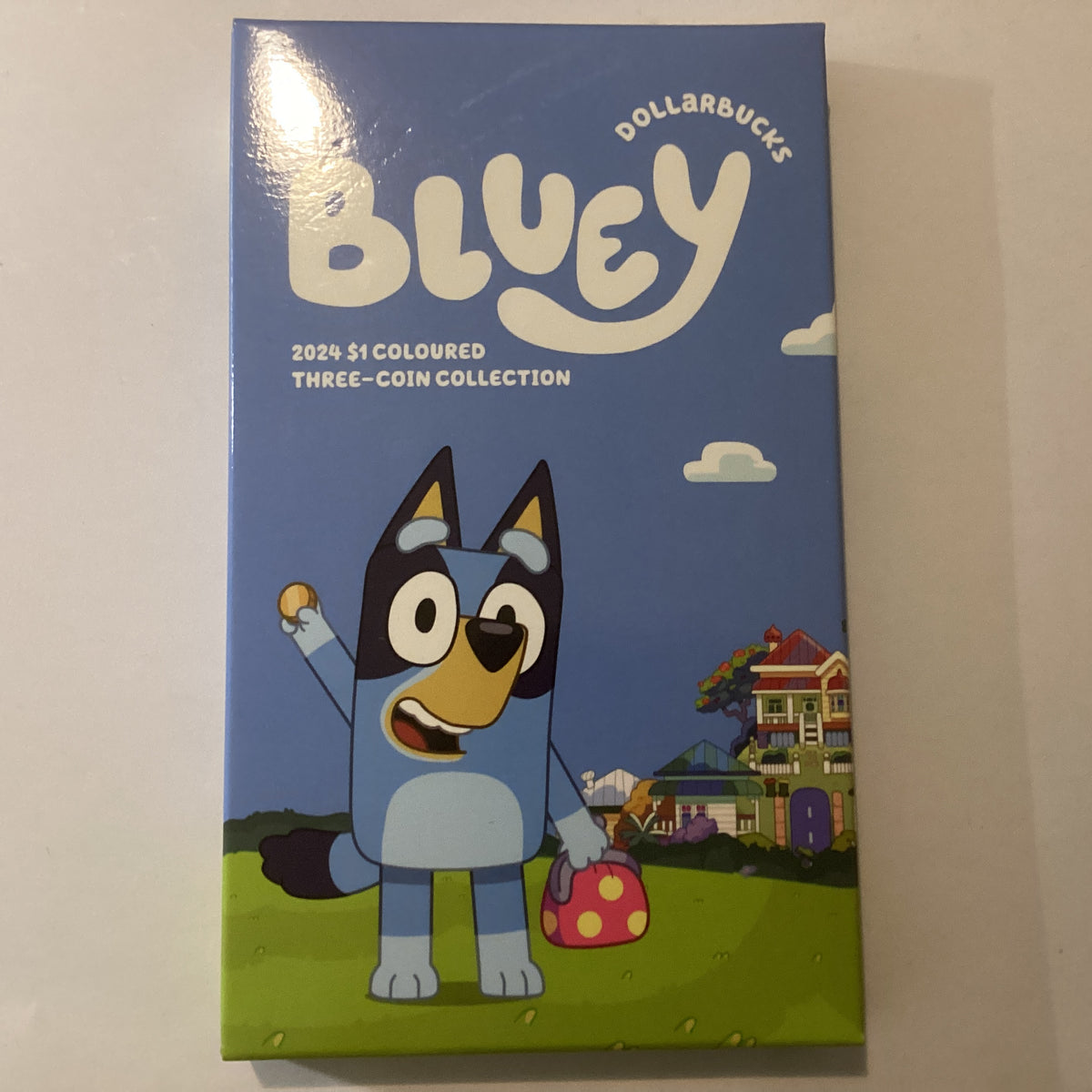 2024 Bluey $1 Coloured Three Coin Collection – Ensleigh Coins