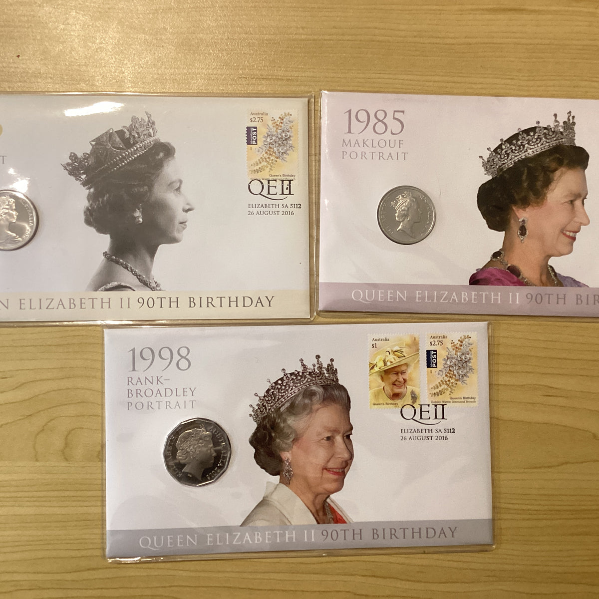 2016 Queen Elizabeth II 90th Birthday PNC Set – Ensleigh Coins