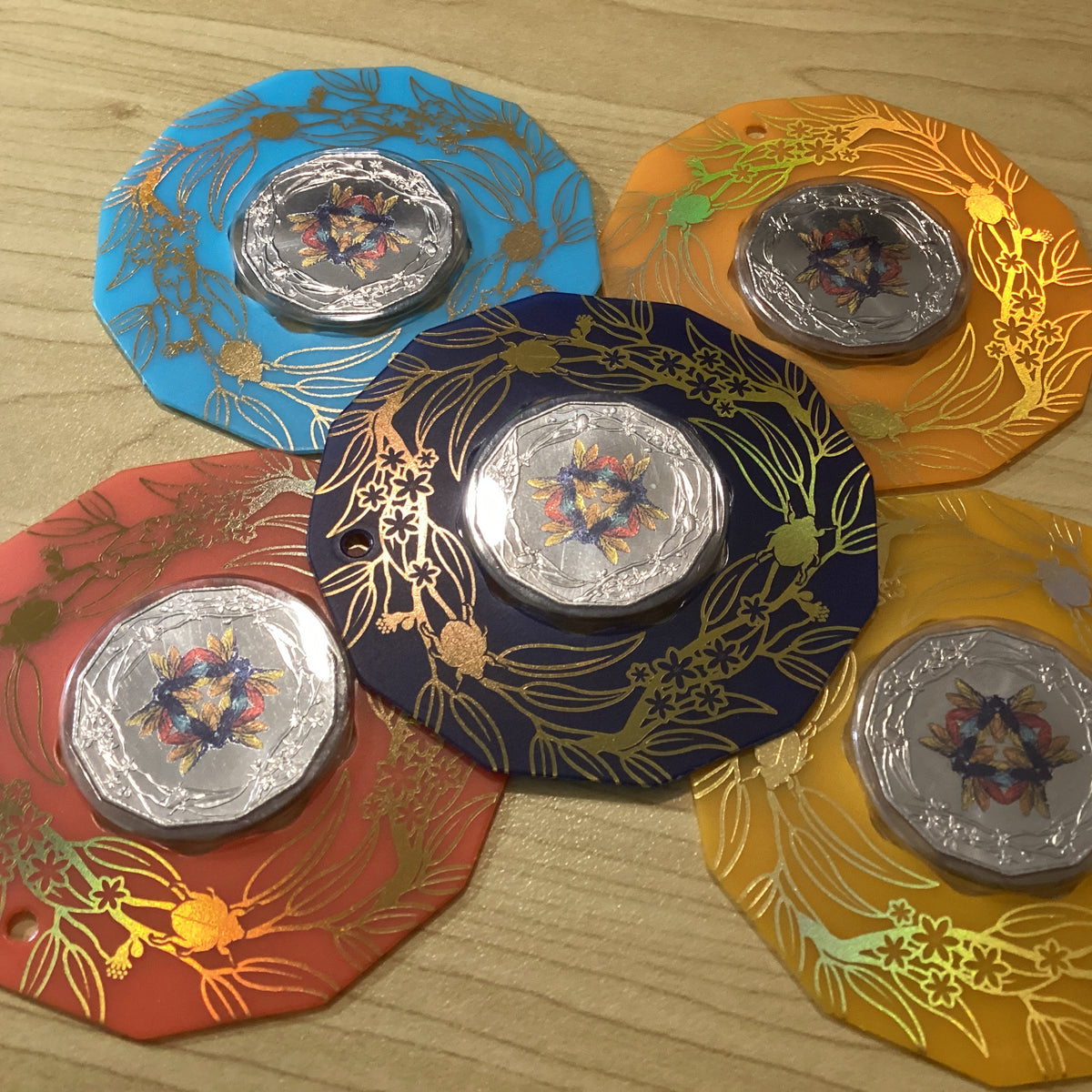 2022 50c Merry Christmas Carded Coins - Full Set – Ensleigh Coins