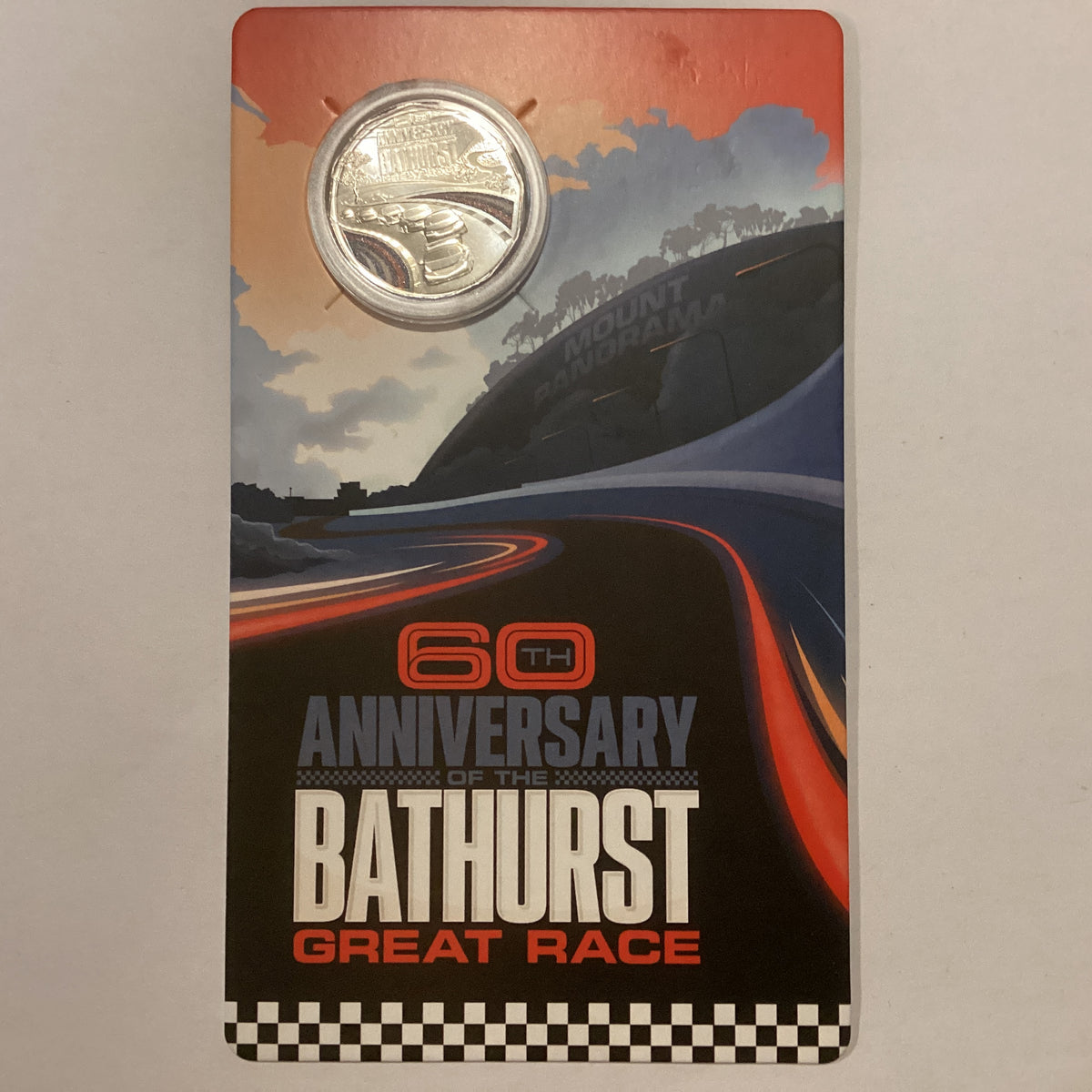 2023 50c Carded Coin. 60th Anniversary of the Bathurst Great Race ...