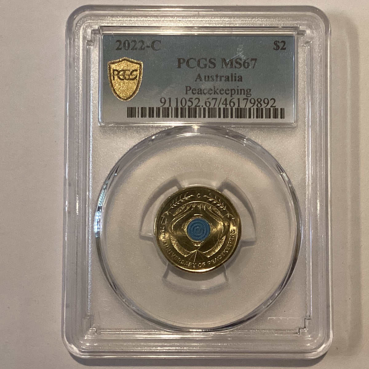 2022-C $2 Peacekeepers. MS67 – Ensleigh Coins