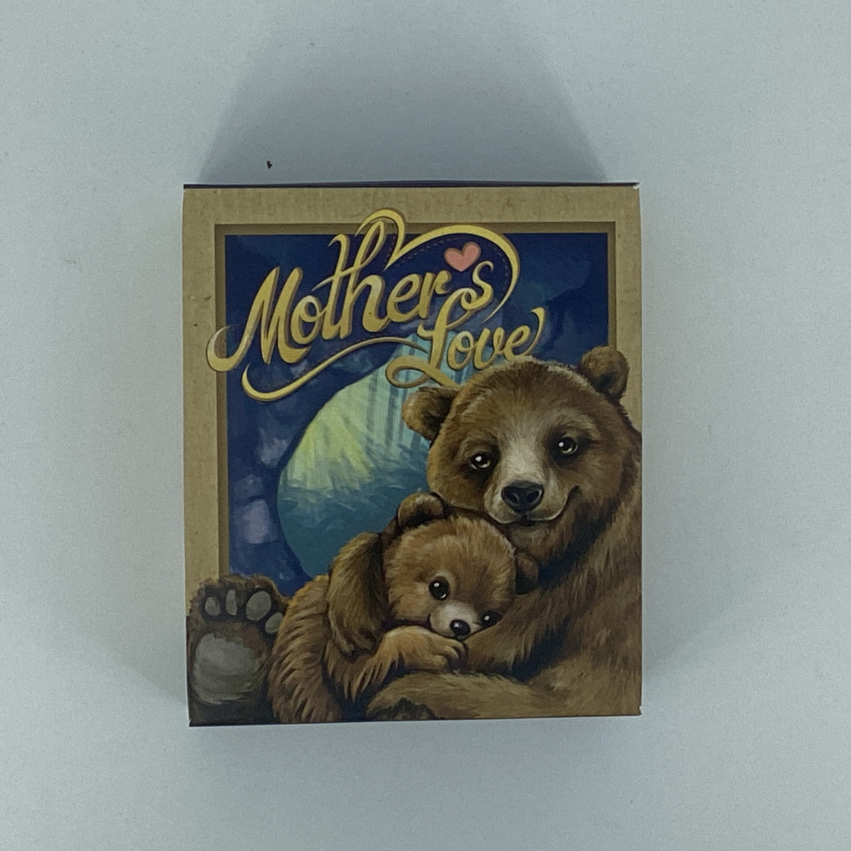 2014 50c Silver Proof 1/2oz Coin. Mother's Love Series. Brown Bear ...