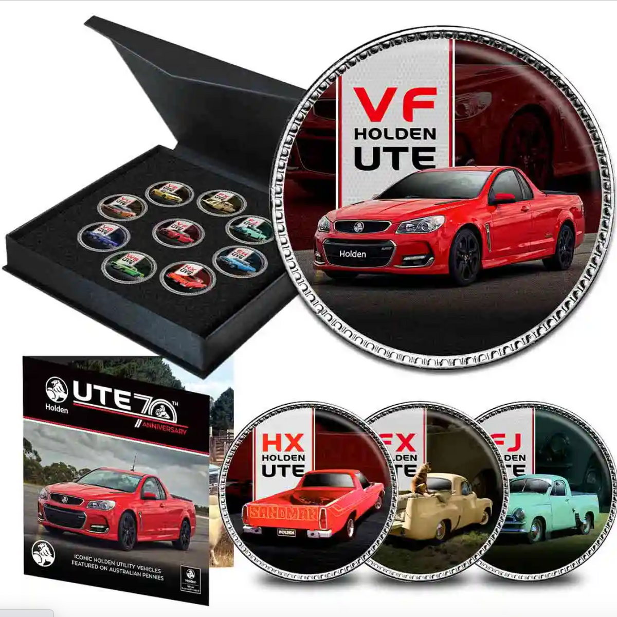 Holden Ute Enamel Penny 9-Coin Collection – Ensleigh Coins