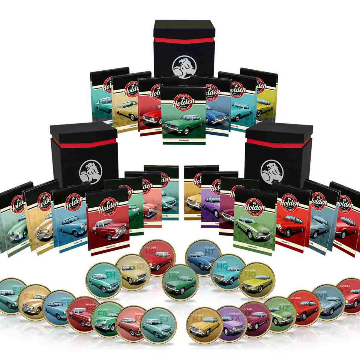 Holden Heritage Enamel Penny Complete Collection – Ensleigh Coins