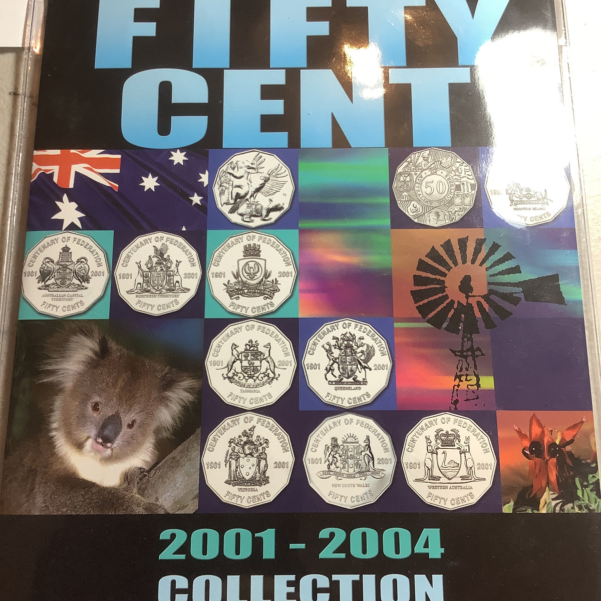 2001-2004 Federation and Commemorative Coin 50c Coin Collection ...