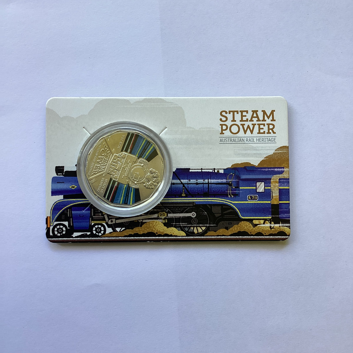 2020 50c Australian Stream Trains. Victoria. R Class R711 'Spirit of B ...