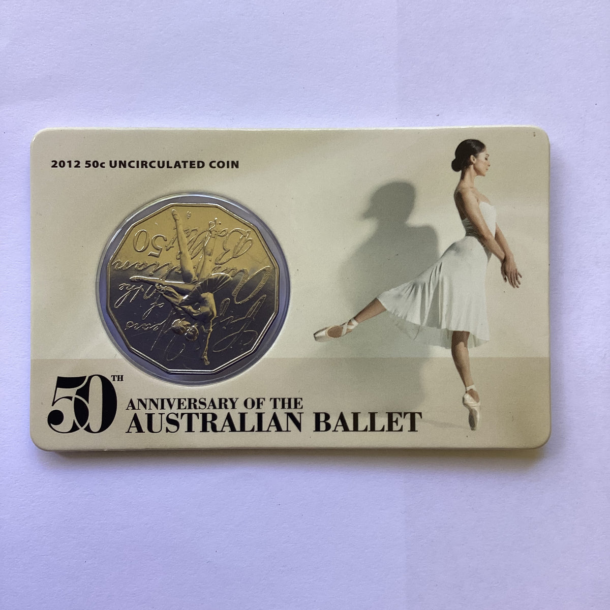 2012 50c 50th Anniversary of the Australian Ballet – Ensleigh Coins