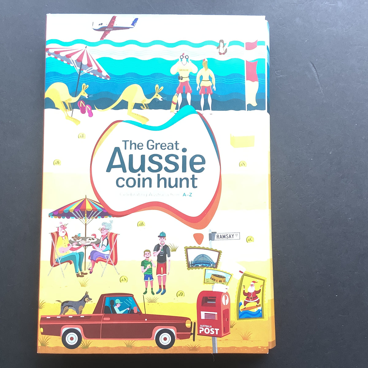 2019 The Great Aussie Coin Hunt A-Z uncirculated coins in folder ...
