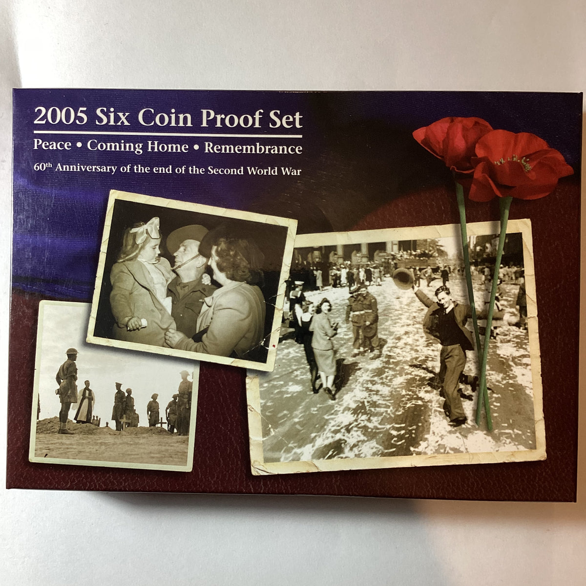 2005 Six Coin Proof Set. 60th Anniversary of the end of WW2 – Ensleigh ...