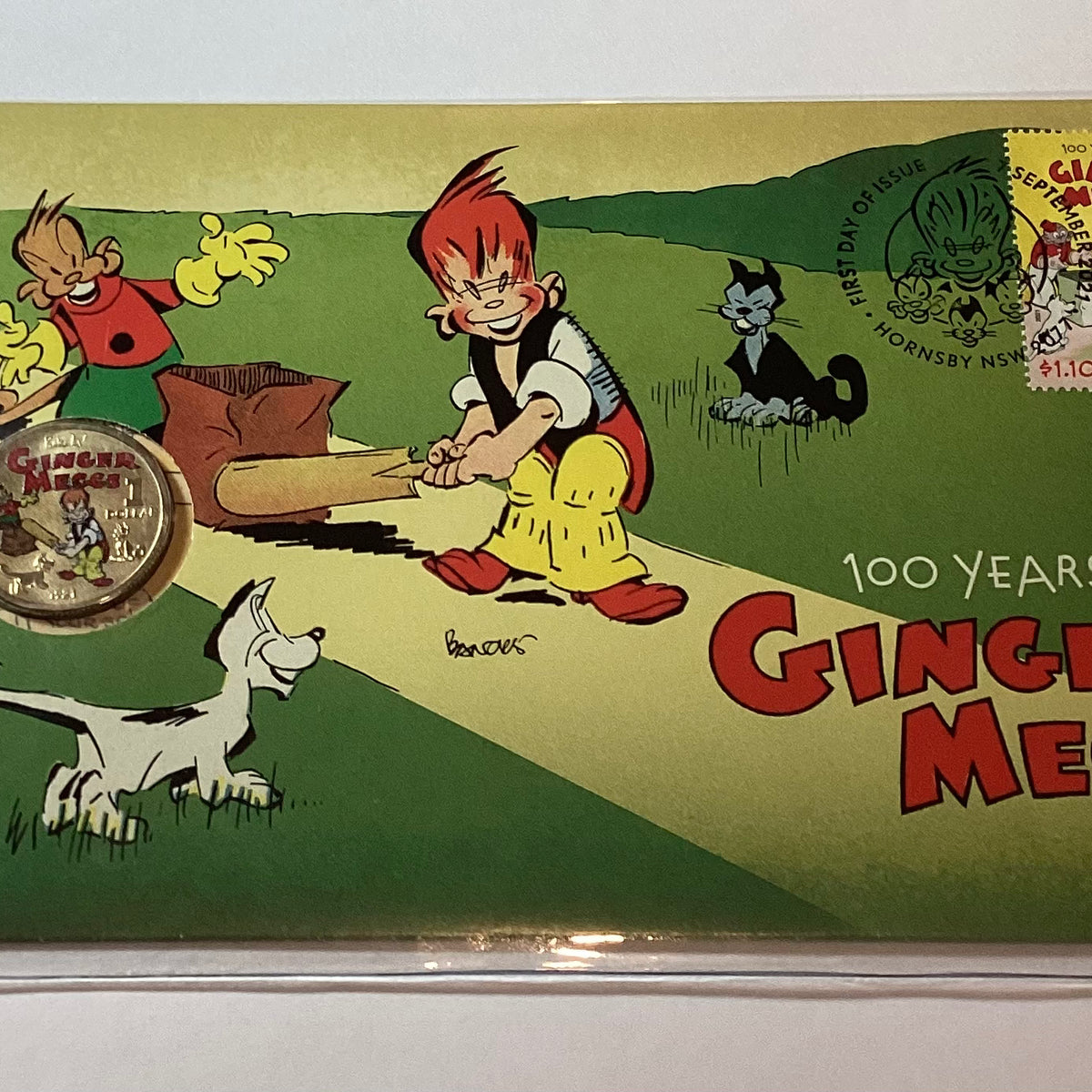 2021 PNC 100 Years of Ginger Meggs Cricket – Ensleigh Coins