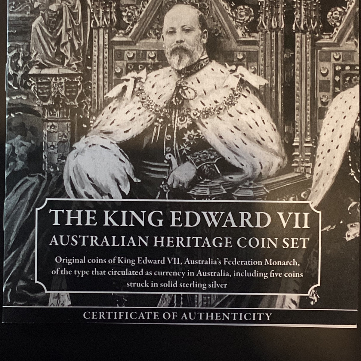 King Edward VII Complete Coin Set Australian Heritage Set – Ensleigh Coins