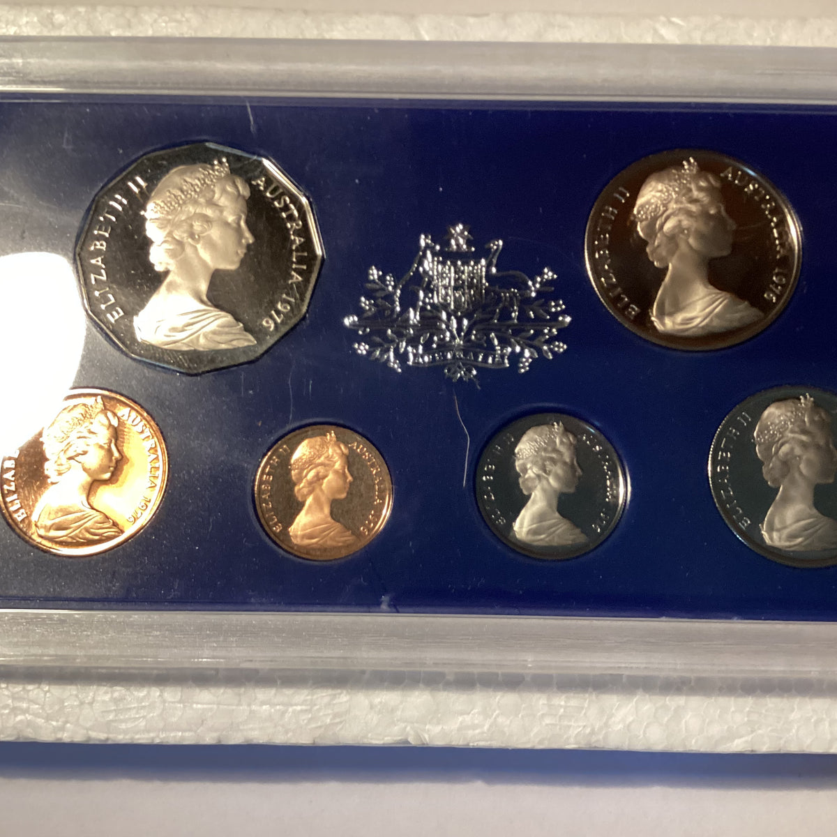 1976 Australian Proof Coin Set. – Ensleigh Coins