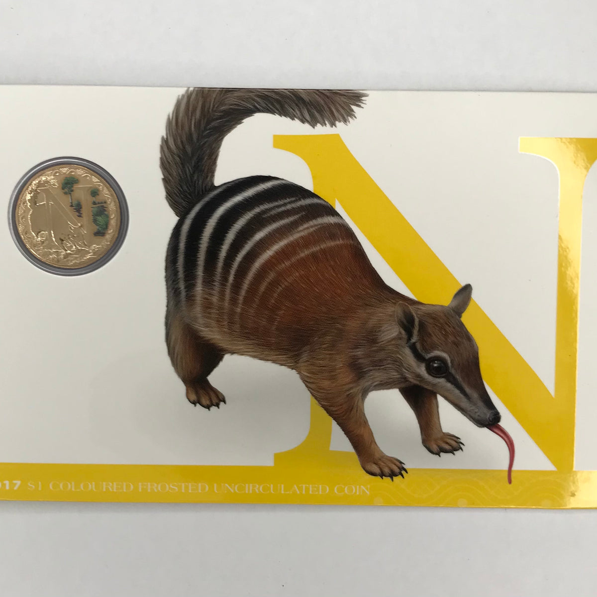 2015 $1 Uncirculated Carded Coin. ‘N’ is Noble and Natural and RIGHT ...
