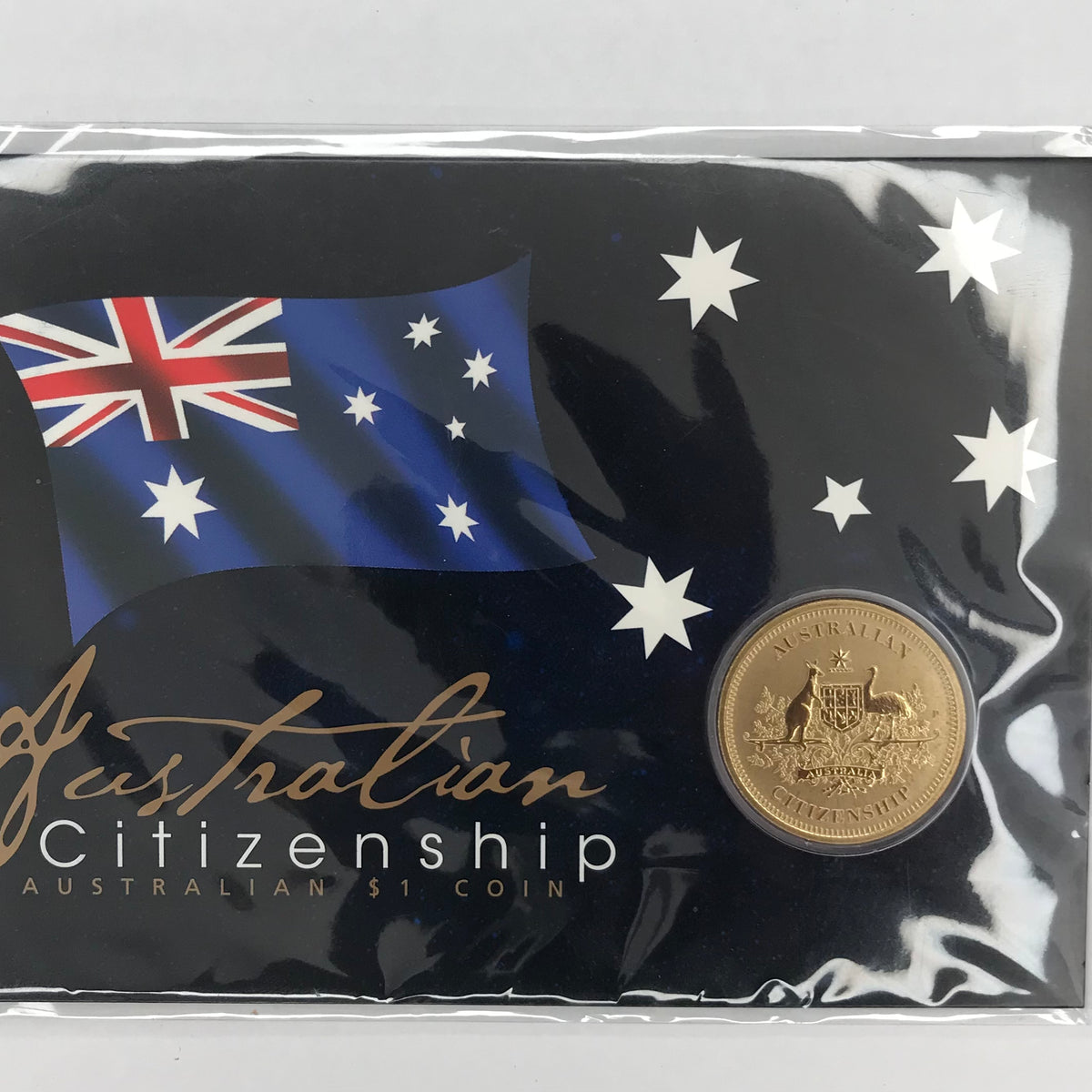 2017 $1 Australian Citizenship Uncirculated Carded Coin. – Ensleigh Coins
