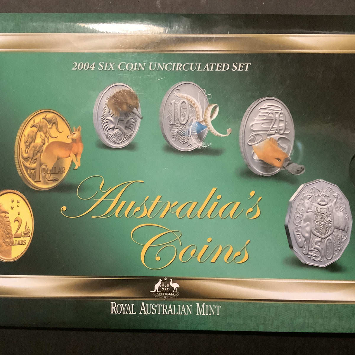 2004 Australian Uncirculated Set. Australia's Coins – Ensleigh Coins