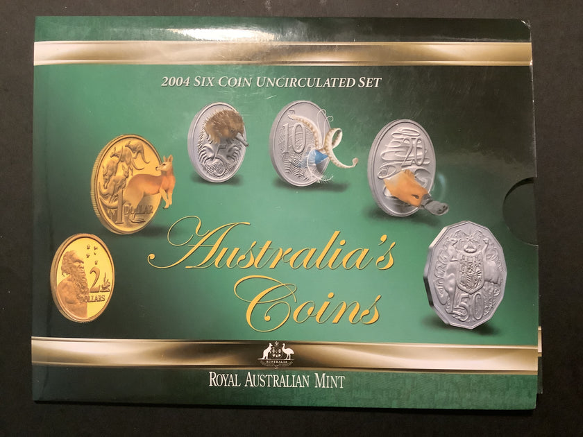 2004 Australian Uncirculated Set. Australia's Coins | Ensleigh Coins