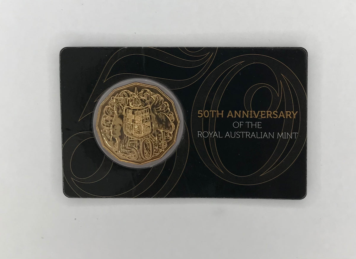 2015 50c Anniversary of the Royal Australian Mint. | Ensleigh Coins
