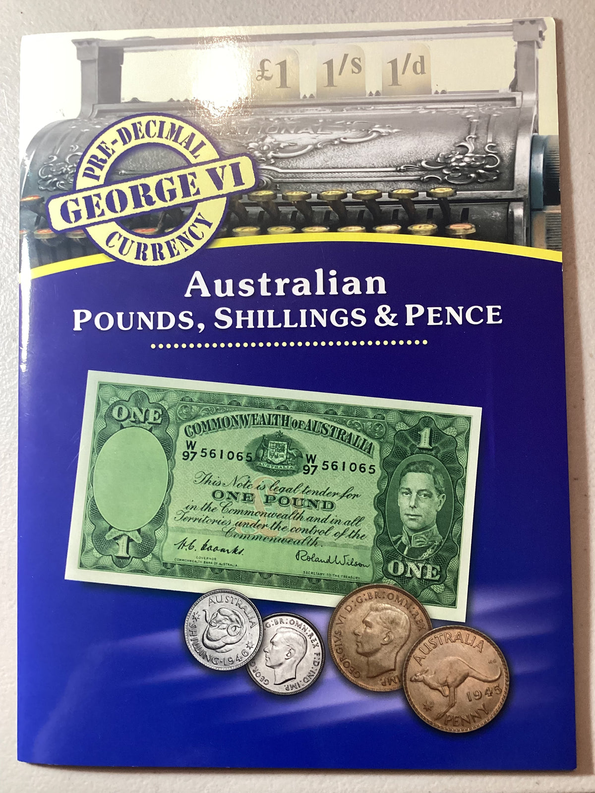 2011 Australian Pounds, Shillings & Pence Folder Downies | Ensleigh Coins