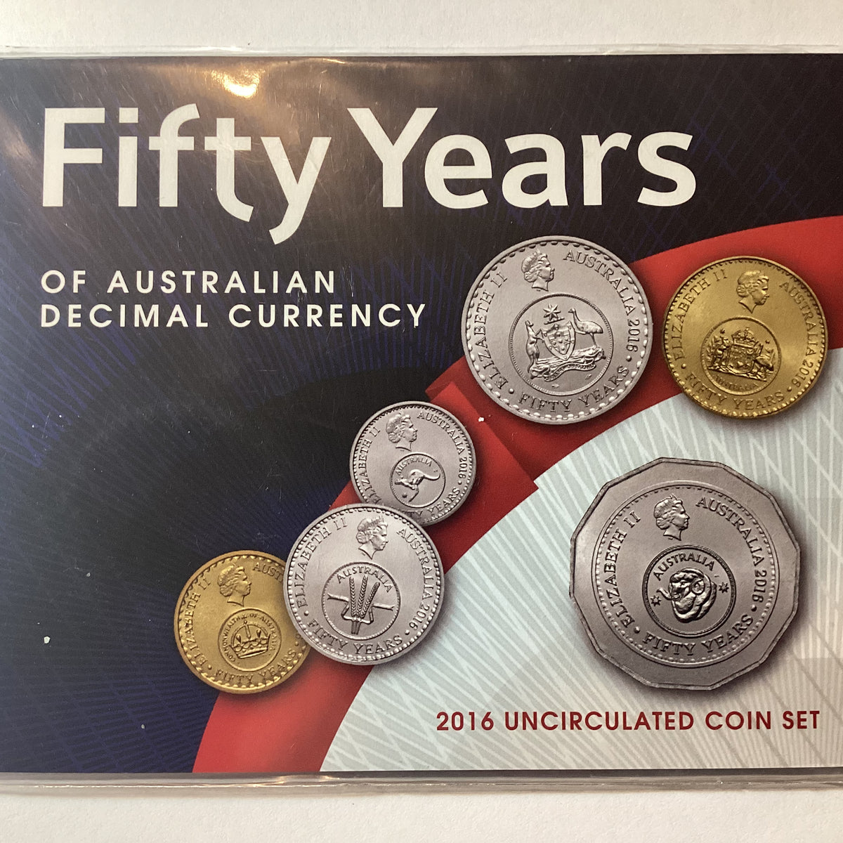 2016 Uncirculated Coin Set. 50 Years Of Australian Decimal Currency ...
