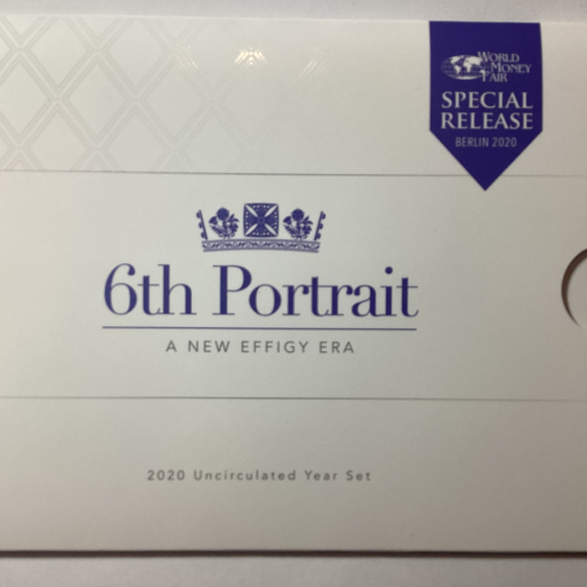 2020 Uncirculated Set. 6th Portrait A New Effigy Era. Berlin World Mon ...