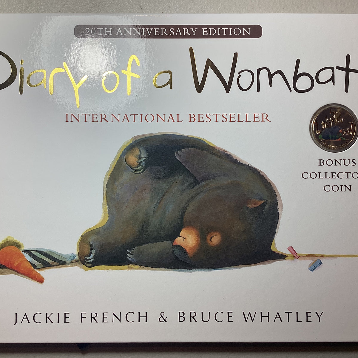 2022 Diary of a Wombat Uncirculated Gold Plated Edition – Ensleigh Coins