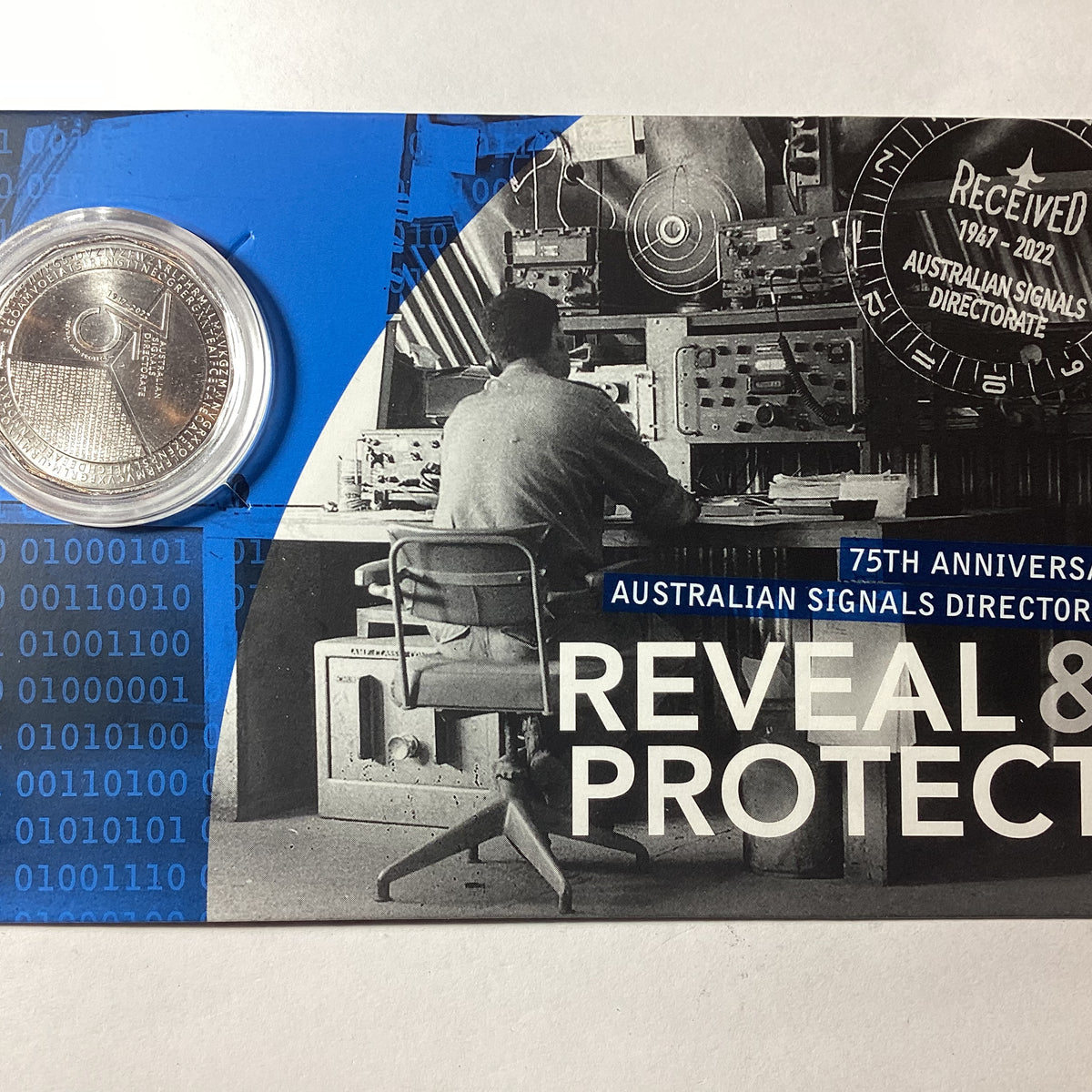 2022 50c 75th Anniversary Australia Signals Directorate – Ensleigh Coins