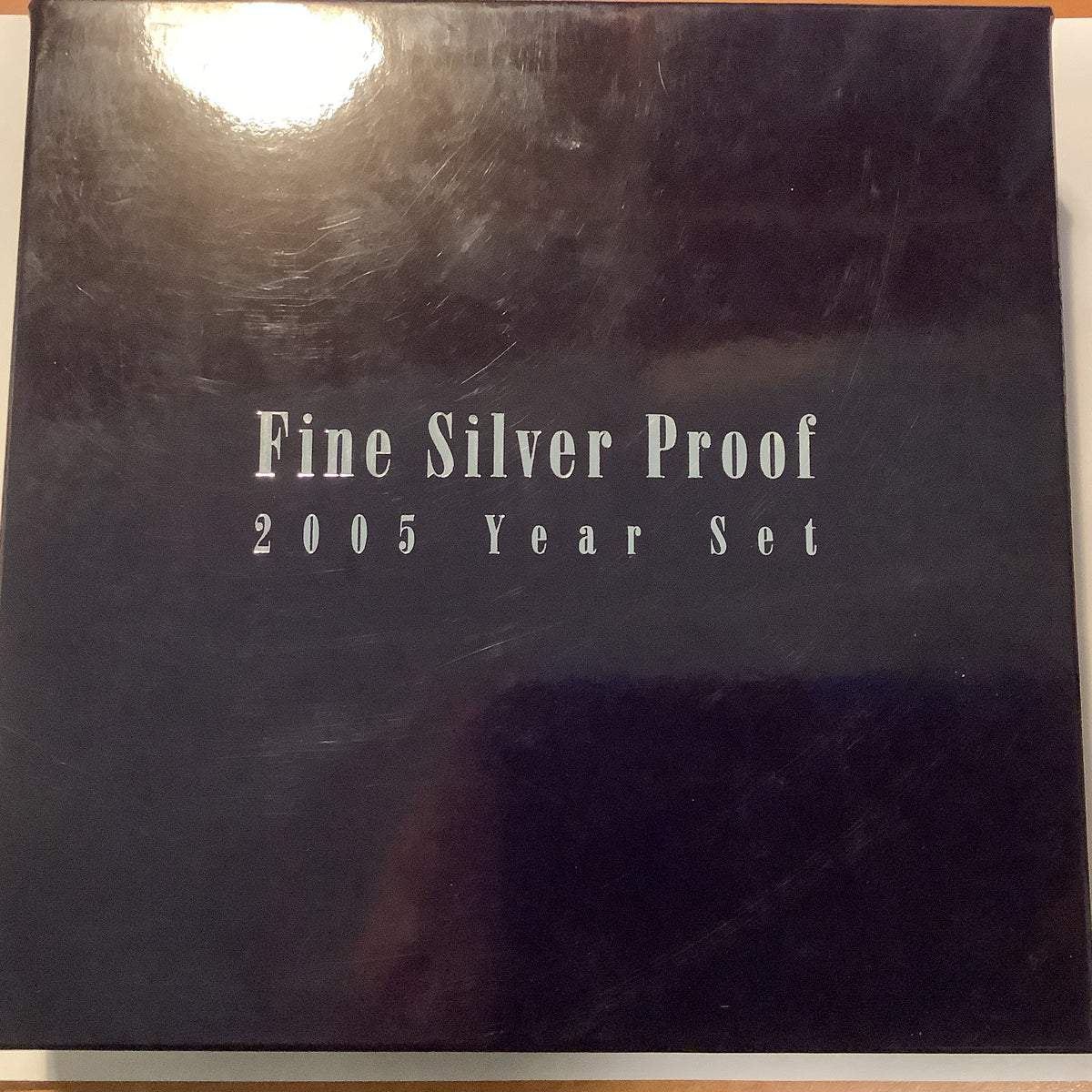 2005 Fine Silver Proof Year 6 Coin Set – Ensleigh Coins