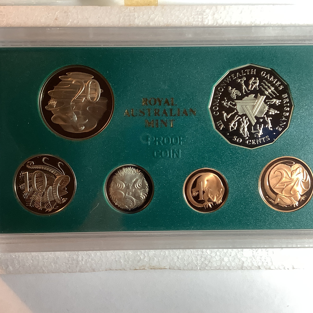 1982 Commonwealth Games Proof Coin Set – Ensleigh Coins