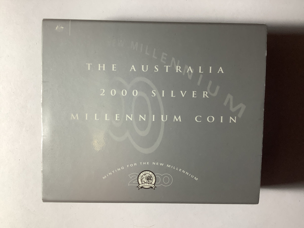 2000 The Australian Silver Millennium Coin. | Ensleigh Coins