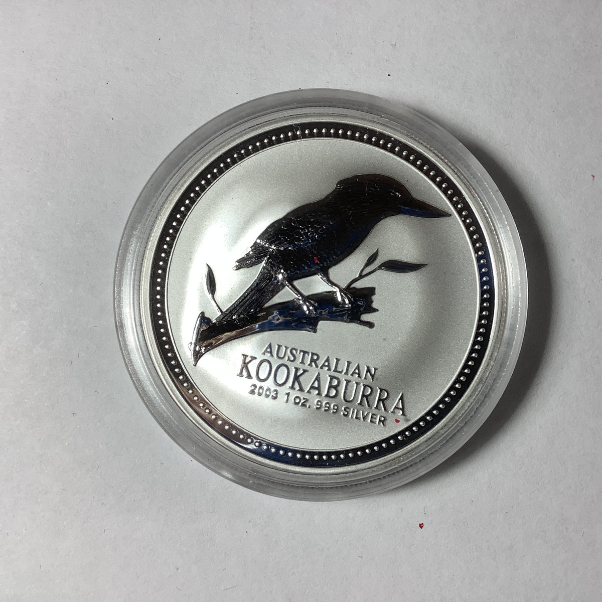 2003 $1 Australian Kookaburra 1 ounce silver Coin. – Ensleigh Coins