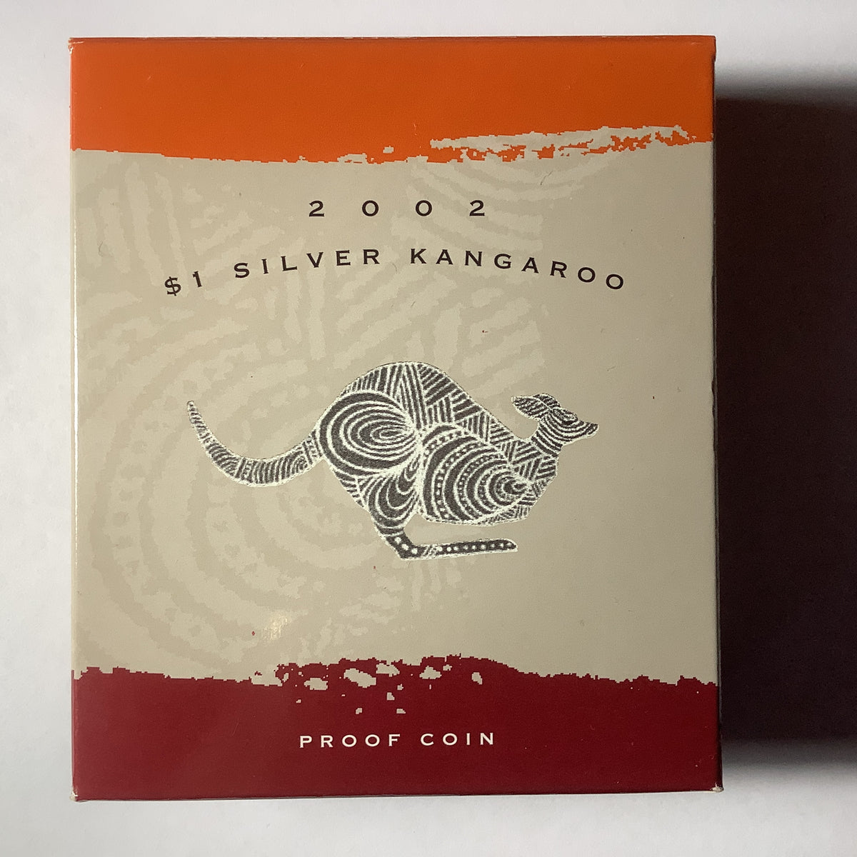 2002 $1 Silver Kangaroo Proof Coin. – Ensleigh Coins