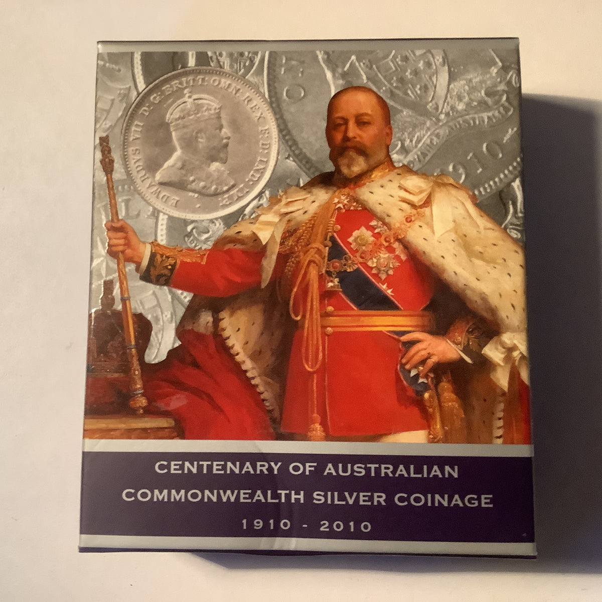 2010 $1 Centenary of Australian Commonwealth Silver Coinage. 1910-2010 ...